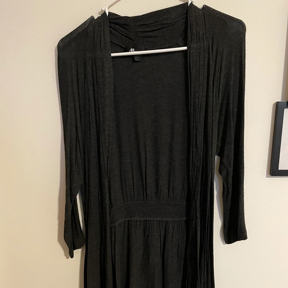 AB Studio | Sweaters | Charcoal Grey Cardigan | Poshmark